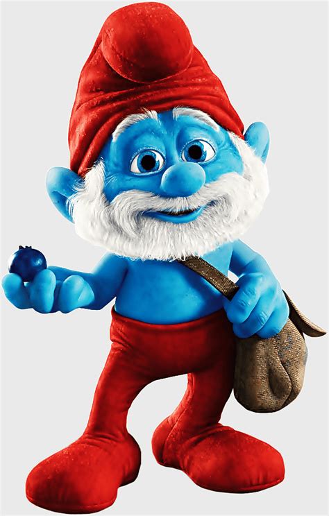 Papa Smurf Plush Toy Smurfs Cartoon Character Smurfs The Lost Village