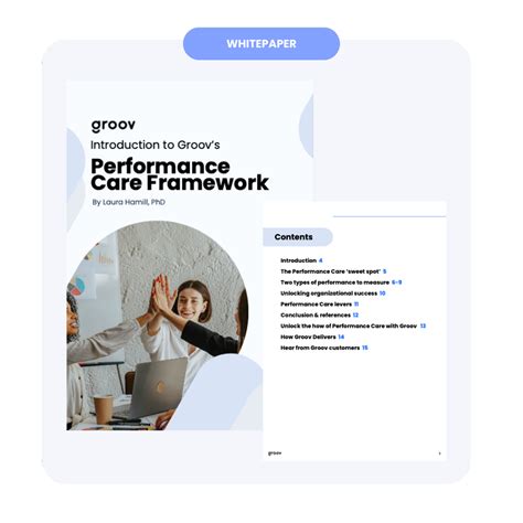Groov Performance Care Framework