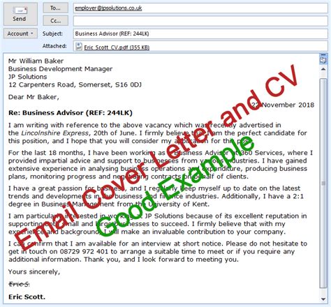 Email Cover Letter And Cv Sending Tips And Examples Çok Bilenler