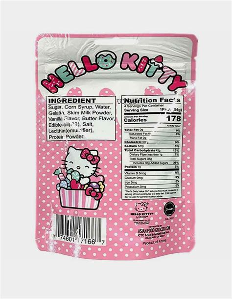 Sanrio Hello Kitty Milk Soft Chewy Candy Multi Tillys