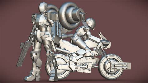 Veritech Cyclone Vr 052 Battler Printable Buy Royalty Free 3d Model