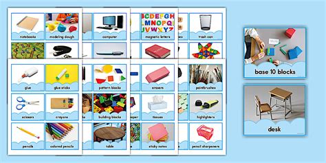 Classroom Photo Labels