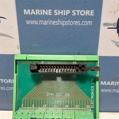 M Jay Electronics Ifm Idc 26 Terminal Block Interface Pcb Module