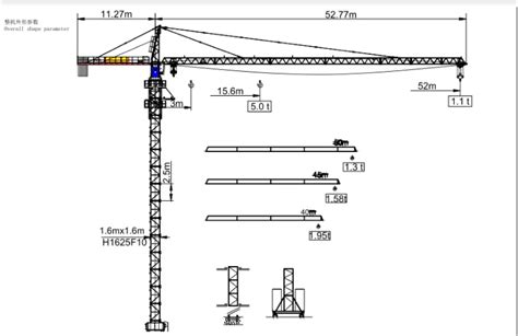 China Tower Crane 12 Ton Tower Crane Qtz230 Hammerhead Popular Electric Hotsale Tower Crane