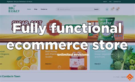 Develop Fully Functional Ecommerce Store For Your Business By Vnujan Fiverr