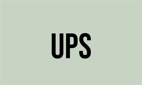 What Does Ups Mean Meaning Uses And More Fluentslang