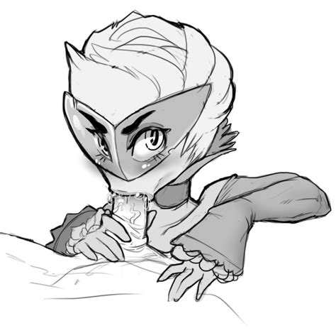 Rule 34 Anthro Blush Breasts Eyelashes Faceless Male Fellatio Female Humanoid Penis Male