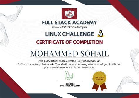 Mohammed Sohail On Linkedin Linux Devops Fullstackacademy Learning Gratitude