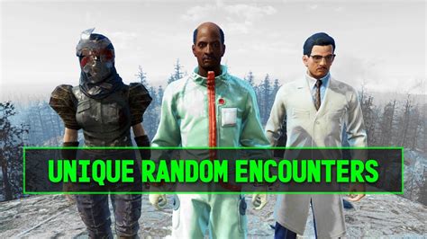 Every Unique Random Encounter In Fallout 4 Youtube