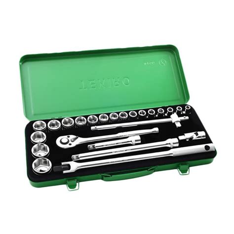 Jual Tekiro 12 Inch Socket Set 12 Pt 38 Inch 1 14 Inch 24 Pcs
