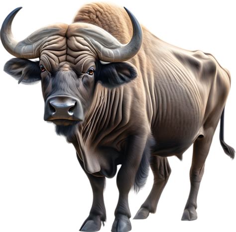 Ai Generado Lápiz De Color Bosquejo De Un Capa Búfalo 45478934 Png