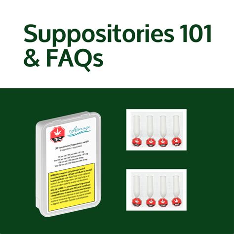 Patient Resources What Are Cannabis Suppositories