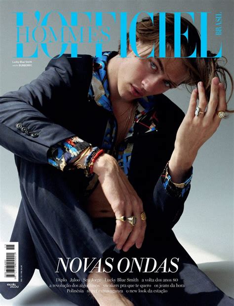 Lucky Blue Smith Stars In Lofficiel Hommes Brasil September 2018 Issue