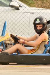 Emma Watson Hits The Track By Go Karting Ibiza 08132021 More