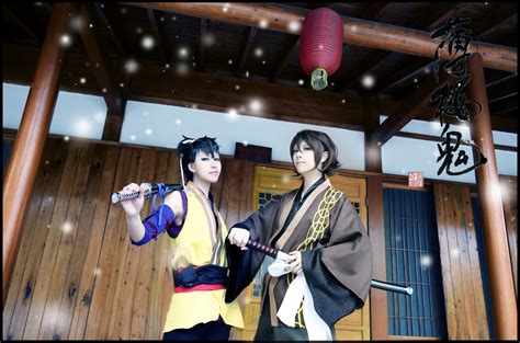 《薄樱鬼》藤堂平助·冲田总司cospaly