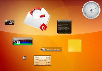 WeB LoG S JuUiER Screenlets Widget On Ubuntu