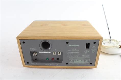 Sangean Radio With Codar Antenna Property Room