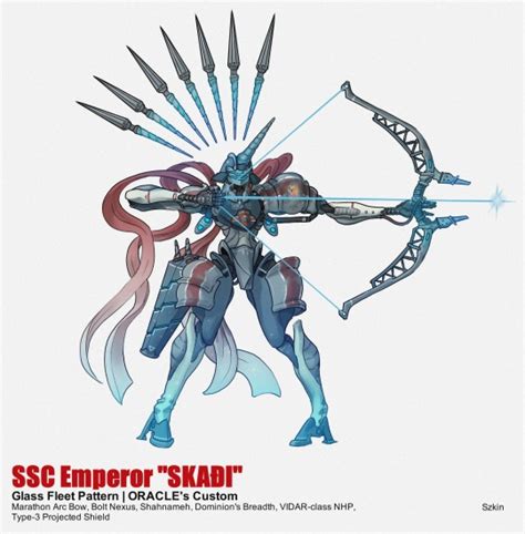 Szkins Art Corner An Ssc Emperor Outfitted For The Glass Fleet Of
