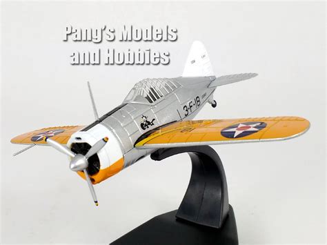 Brewster F2a Buffalo Uss Saratoga 1939 1 72 Scale Diecast Metal Mo