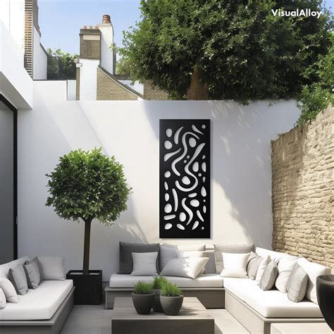 Modern Outdoor Metal Wall Art [2024 Design] Visualalloy