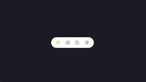 CSS Tab Bars Tab Bar Animation Example CSS Mix