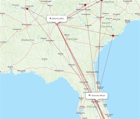 Flights From Orlando To Atlanta Mco To Atl Airlines And Best Routes