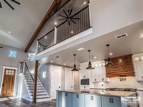 Texas Best Construction On Instagram “open Loft Above Barndominium
