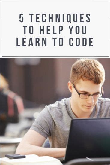 5 Techniques To Help You Learn To Code Basic Computer Programming