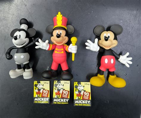 Mickey Mouse 90 Years Of Magic 3 Units Hobbies And Toys Toys And Games