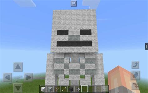 Skeleton Statue Minecraft