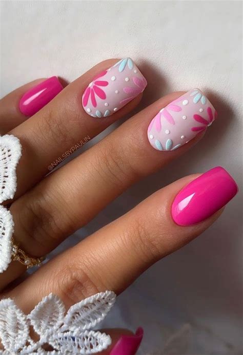 Nail Designs Nails Floral Nails Gel Nails
