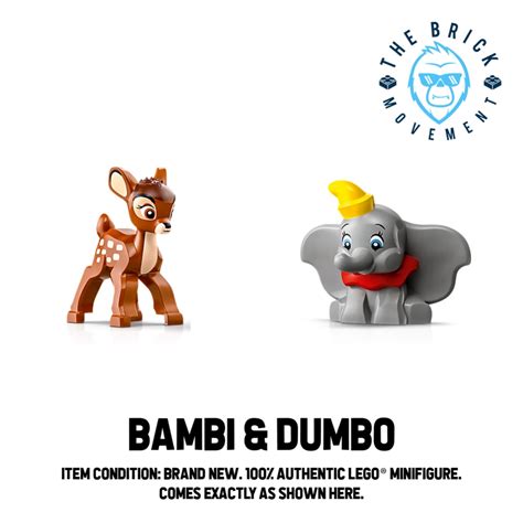 Lego® Disney Bambi And Dumbo Minifigure Lot Shopee Philippines