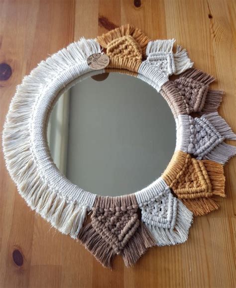Crochet Macrame Wall Mirrors Collection