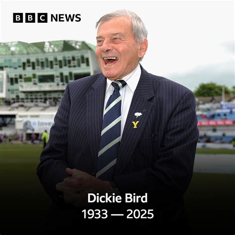 Bbc Yorkshire Legendary Former Umpire Dickie Bird Has Facebook