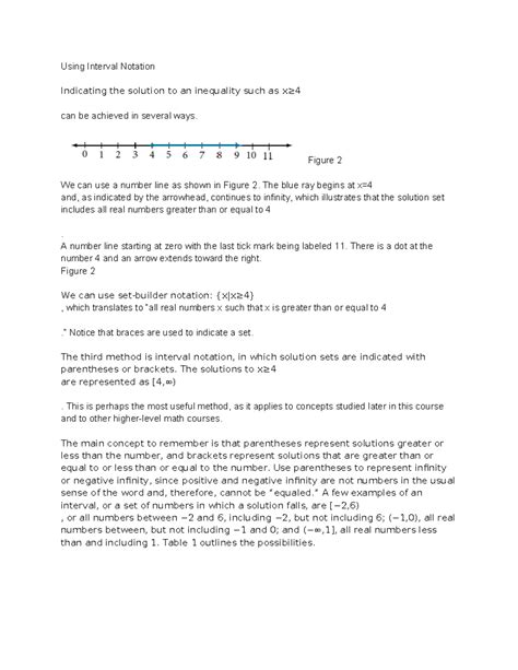 Using Interval Notation To Solve Inequalities Math 1 3 Activities