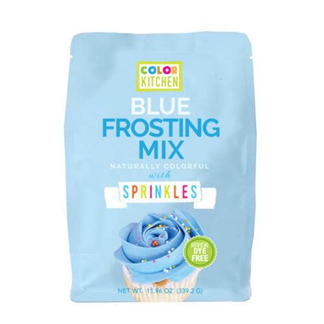 Natural Blue Frosting Color Natural Frosting Color With Sprinkles