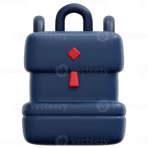 Backpack 3d Render Icon Illustration 11620544 Png