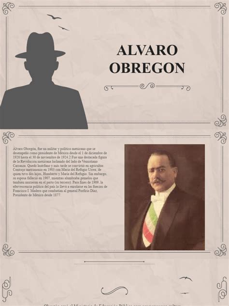 Gobierno De Álvaro Obregón 1920 1924 Pdf Revolución Mejicana México