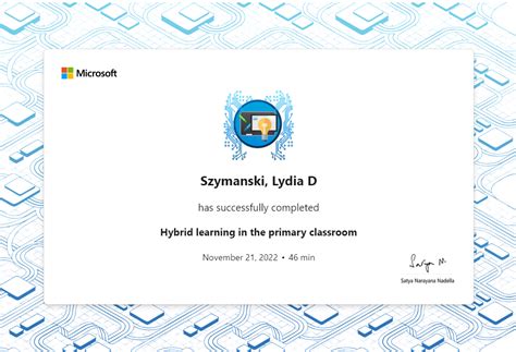 Microsoft Training Lydia Szymanski