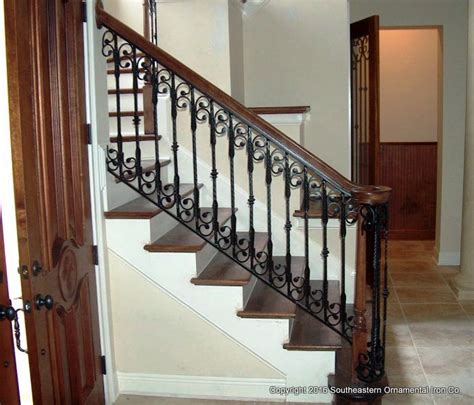 Wrought Iron Stair Railing Southeastern Ornamental Iron Works