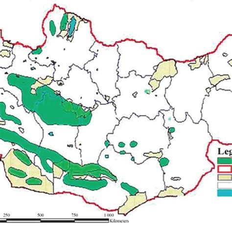Ibex Distribution In Mongolia Download Scientific Diagram