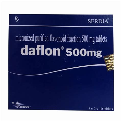 500mg Daflon Tab Triom Pharmaceuticals