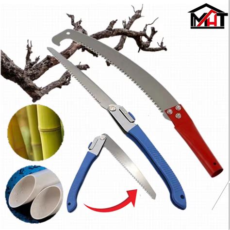 Pruning Saw Garden Saw Safety Lock Portable Garden Manual Pull Out Saw