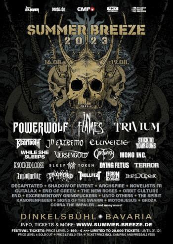 Summer Breeze Open Air 2023 In Dinkelsbühl De Guide And Tickets