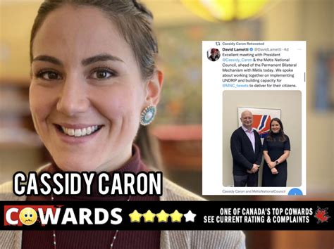 Cassidy Caron Cowards Of Canada