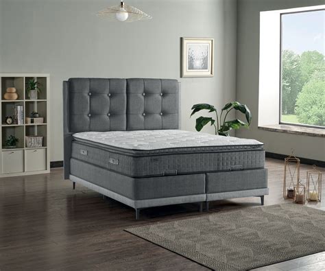 Ruby Set Lenon Yatak Benzersiz Uyku Deneyimi Baza Başlık Yatak