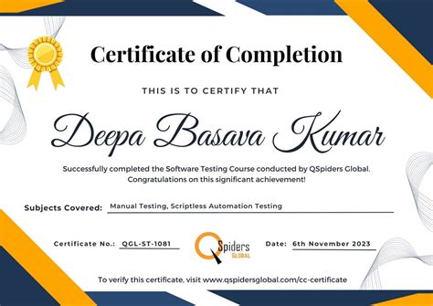 Manualtesting Automationtesting Qspiders Deepa Kumar Bcom Mbafinance