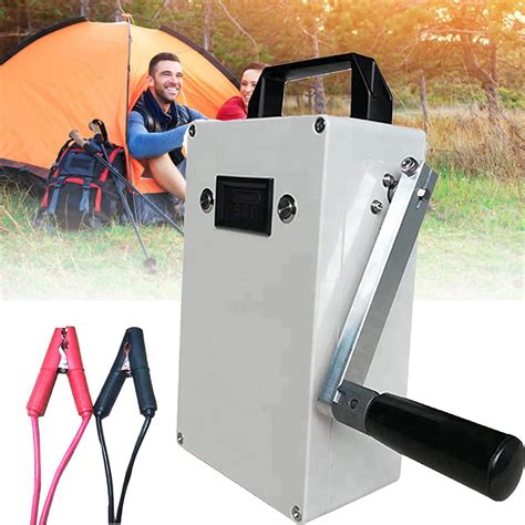Gehpyyds Portable Hand Crank Generator 150w 110v 220v