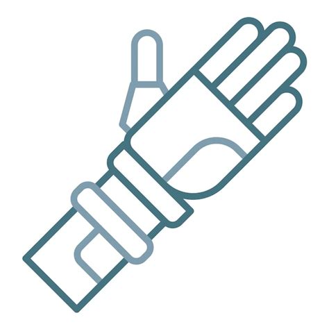 Premium Vector Prosthetic Arm Flat Illustration