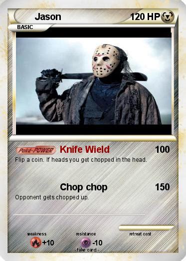 Pokémon Jason 1346 1346 Knife Wield My Pokemon Card